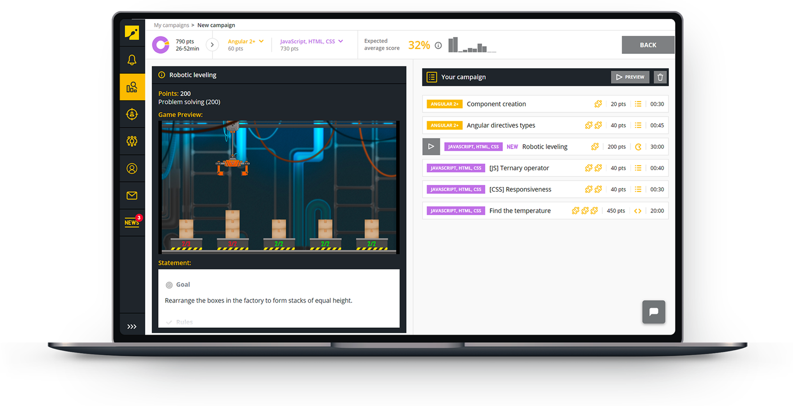Capterra - CodinGame for Work